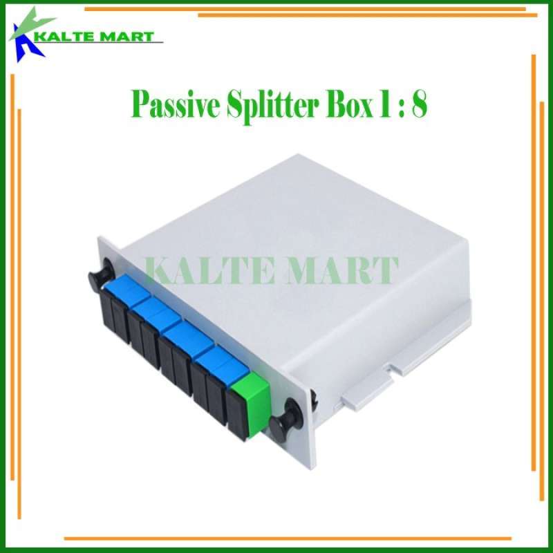 Promo Tanpa Merk Passive Splitter Plc Box Fo 1 8 Sc Upc Fiber Optik