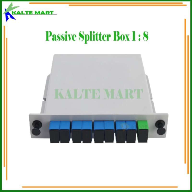 Promo Tanpa Merk Passive Splitter Plc Box Fo 1 8 Sc Upc Fiber Optik