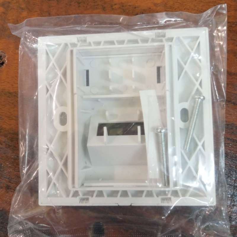 Promo Faceplate Fiber Optic / Roset Tanam Fiber Optic 2 Core Lengkap ...