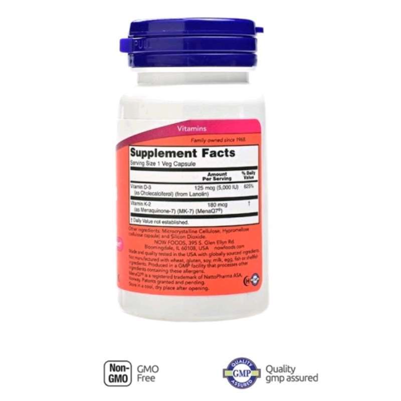 Jual Now Mega D3 Dan Mk7 5000 Iu 180 Mcg Now - 60 Capsules Di Seller ...