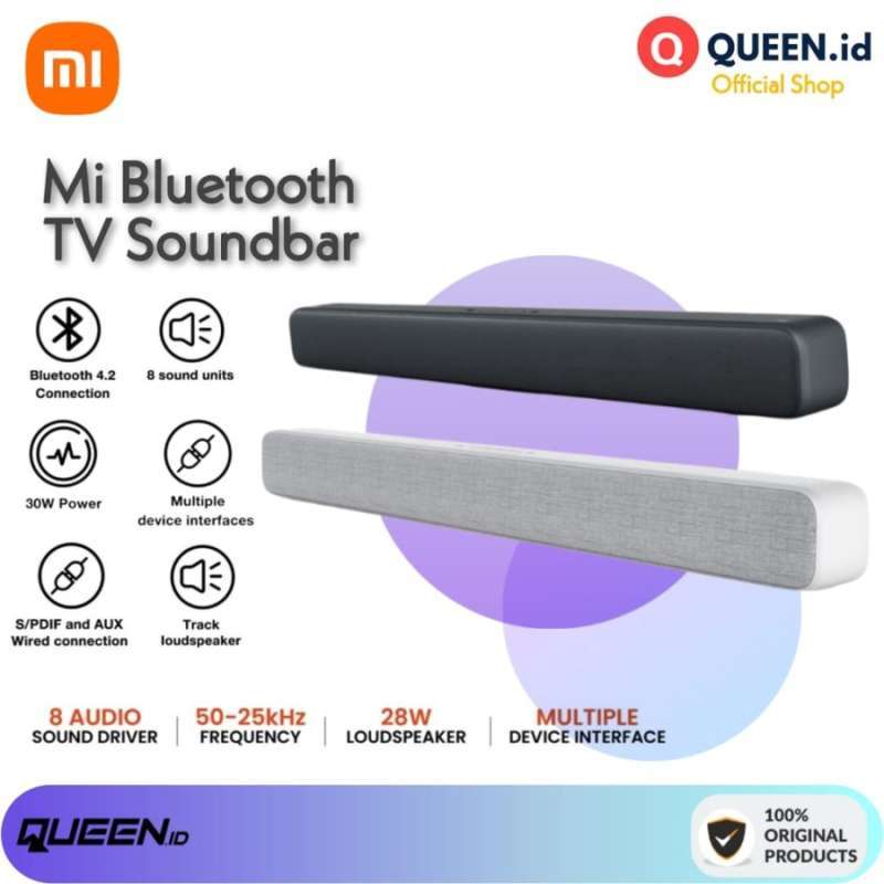 Jual Xiaomi Mi Home TV Soundbar Wired - Wireless Bluetooth Audio With 8 ...