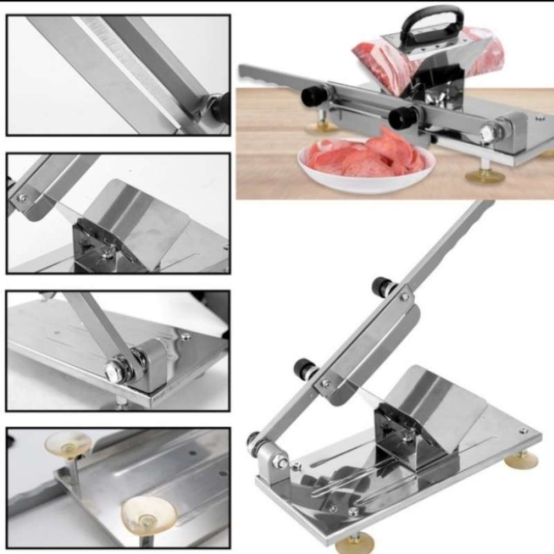 Jual Alat Pemotong Daging Tipis Pengiris Daging Meat Lamb Cutter ...