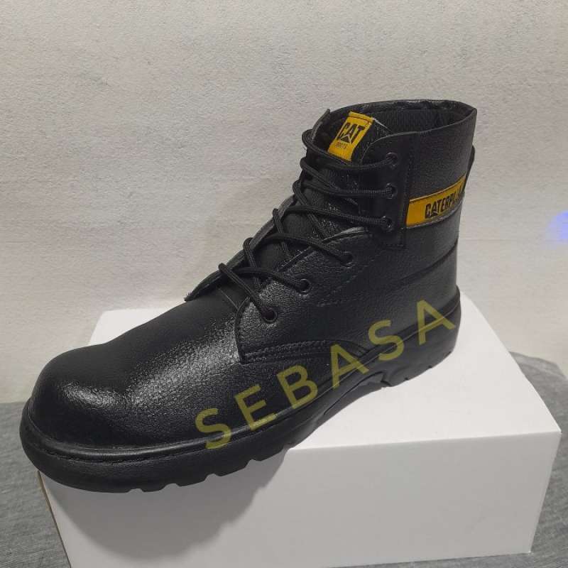 Promo sepatu safety sebasa boot tali terbaru cocok untuk kerja Diskon ...