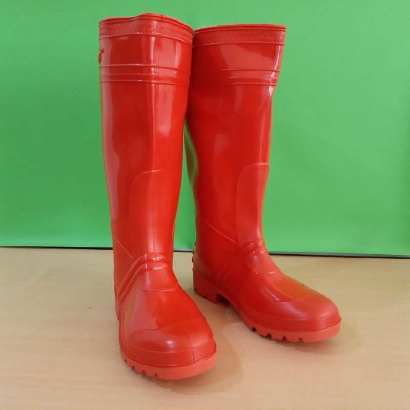 Promo SEPATU BOOT STEFFI PANJANG 40CM PROYEK LONG Diskon 23% di Seller ...