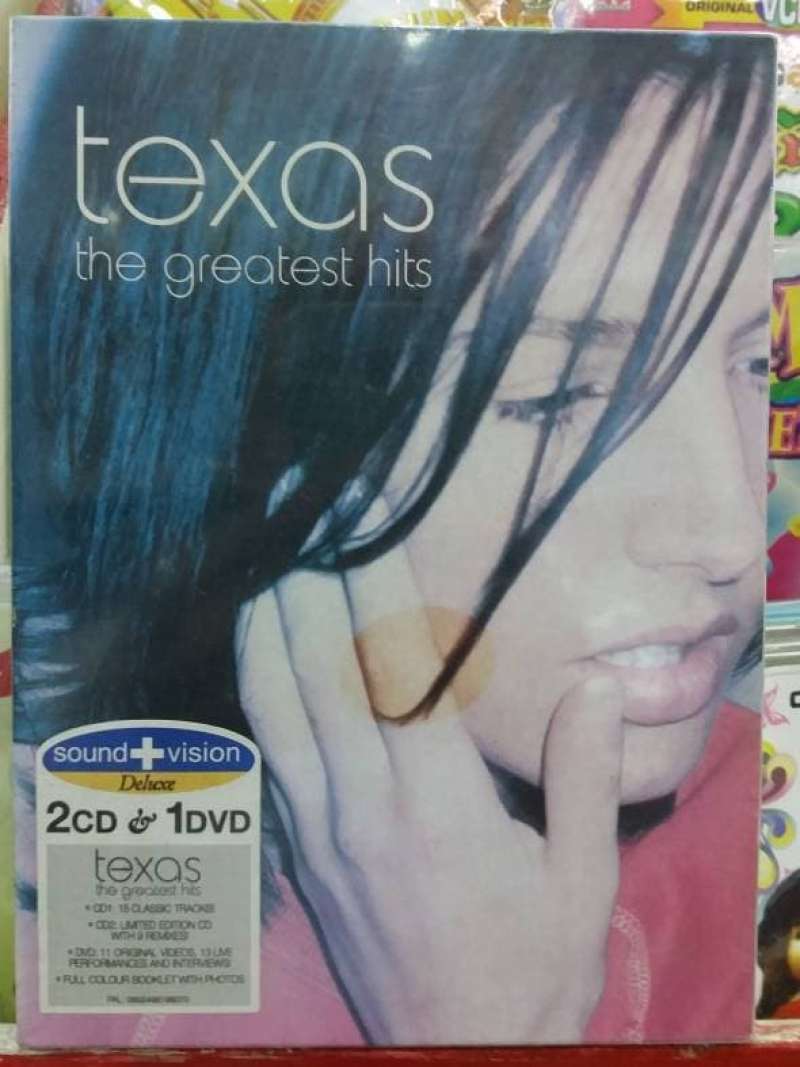 Jual Cd + Dvd Original Texas The Greatest Hits . Isi 3 Disc . Imported ...