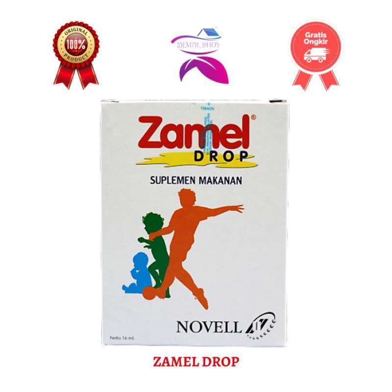 Promo no brand Tahun Ini Aja Kak Zamel Drop & Zamel Syrup ...
