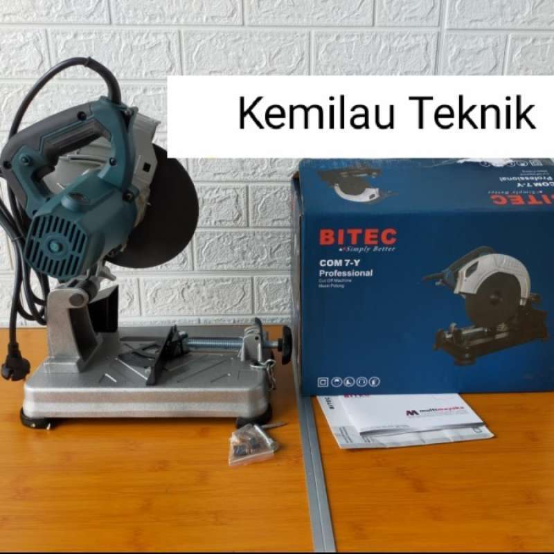 Promo Mesin Gergaji Potong Besi Mini Cut Off Cutting Wheel BITEC 7 COM7 ...