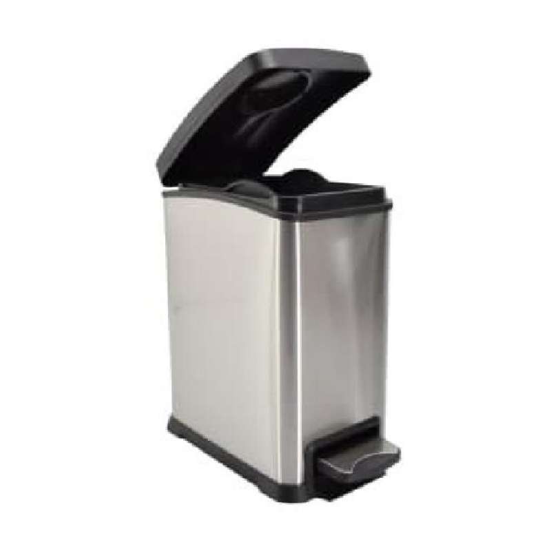 Jual Tempat Tong Sampah Injak Stainless Steel Pedal Bin 12 Liter Krisbow Di Seller Myca Shop ...