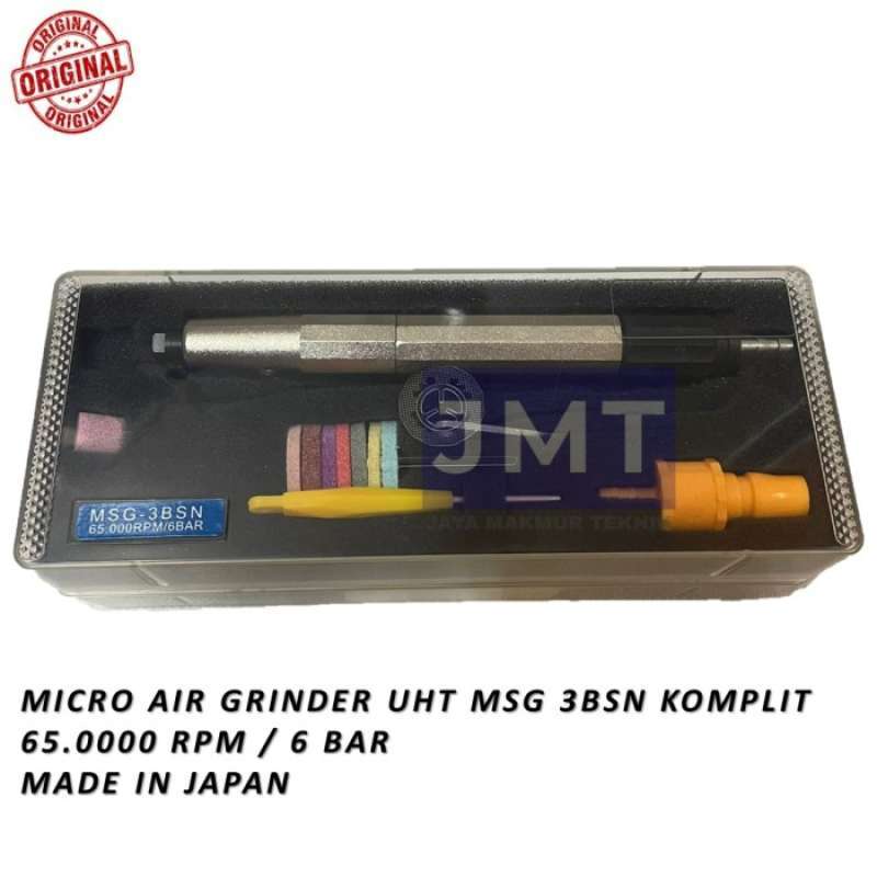 Promo Micro Grinder Uht Msg-3bsn 65.000rpm / 6bar Made In Japan Komplit ...