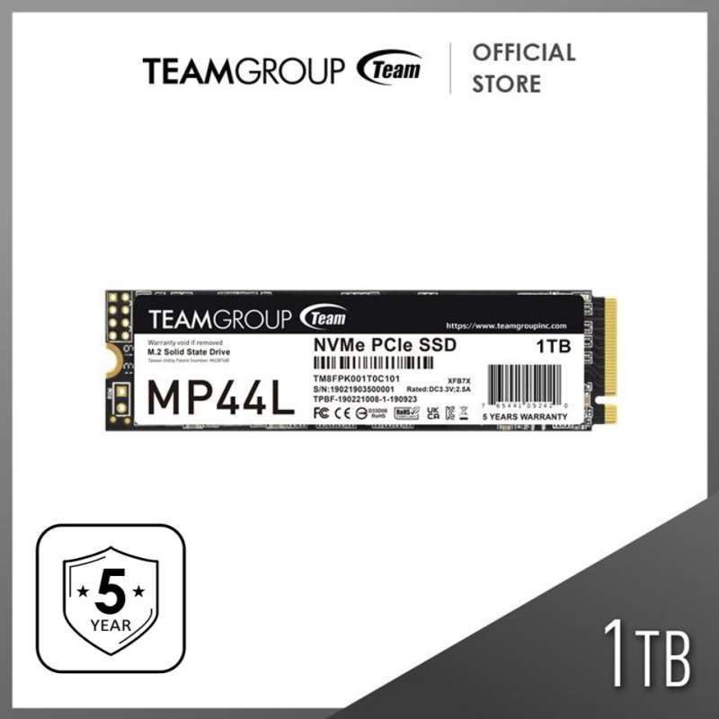 Promo Teamgroup Ssd Nvme Mp44l M.2 Pcie 4.0 Ssd 1tb Diskon 5% Di Seller ...