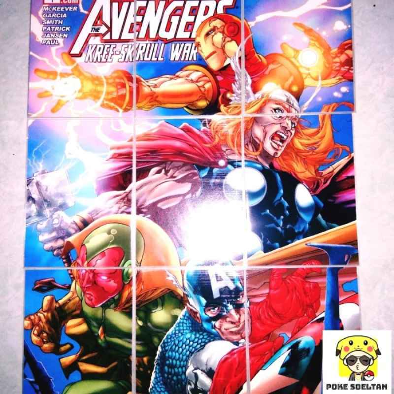 Promo Kartu Marvel Avengers Connecting Cards Kree Skrull War Diskon 37% ...