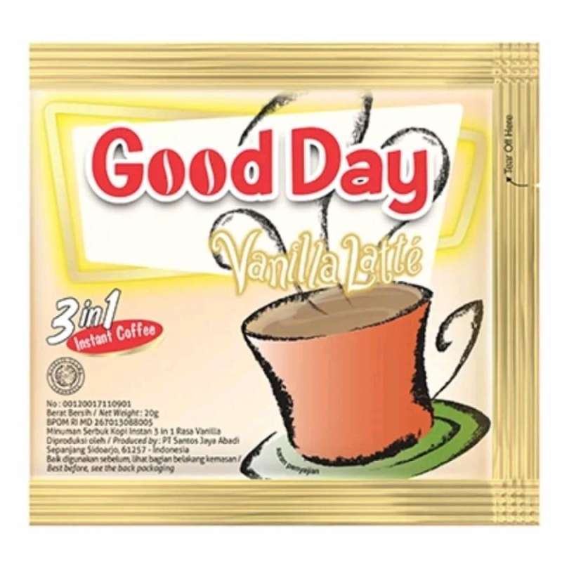 Jual Good Day Vanilla Latte 10 Sachet Di Seller Warunge Ummi - Mekar ...