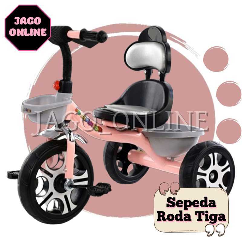 Jual Mainan Anak Cowok Cewek Sepeda Roda Tiga Skuter Scooter Anak di ...