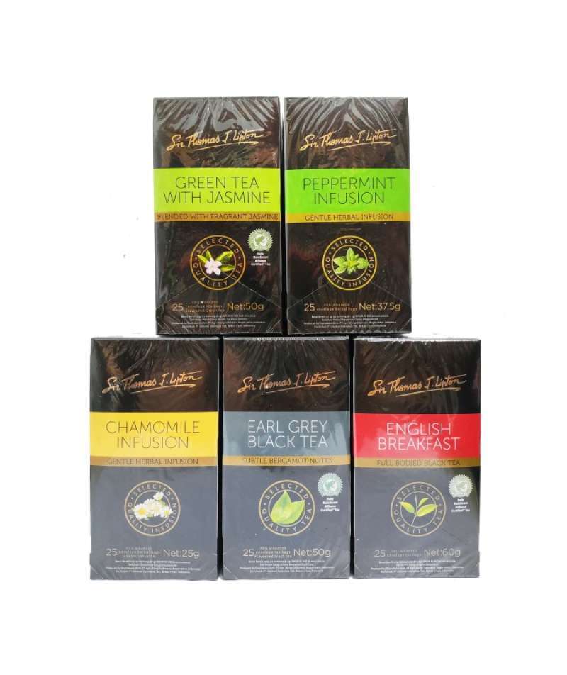 Jual Teh Bag Sir Thomas Lipton Premium Tea Import - 25 Bags di Seller ...