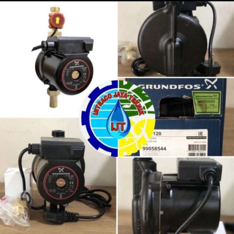 Jual Pompa dorong booster GRUNDFOS UPA15-120 mesin pompa dorong boster ...