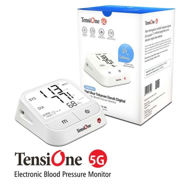 Jual Tensimeter Digital Suara / Voice - Tensione 5g Onemed Di Seller ...
