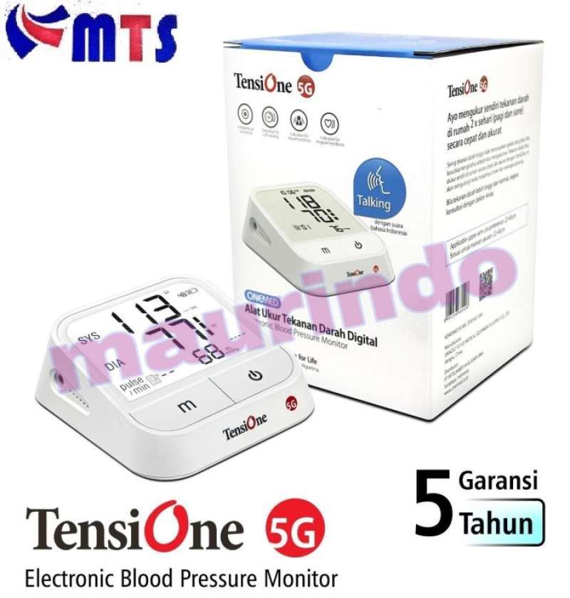 Jual Onemed Tensimeter Digital Tensione 5G Alat Ukur Tekanan Darah ...