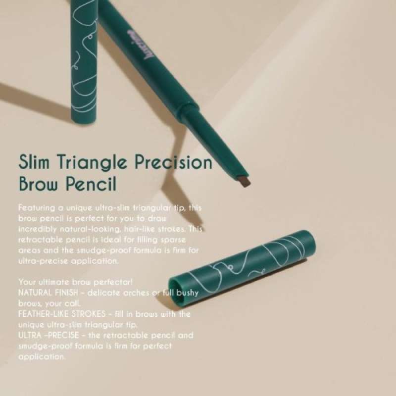 Promo Luxcrime Slim Triangle Precision Brow Pencil - Ash Diskon 20% Di ...