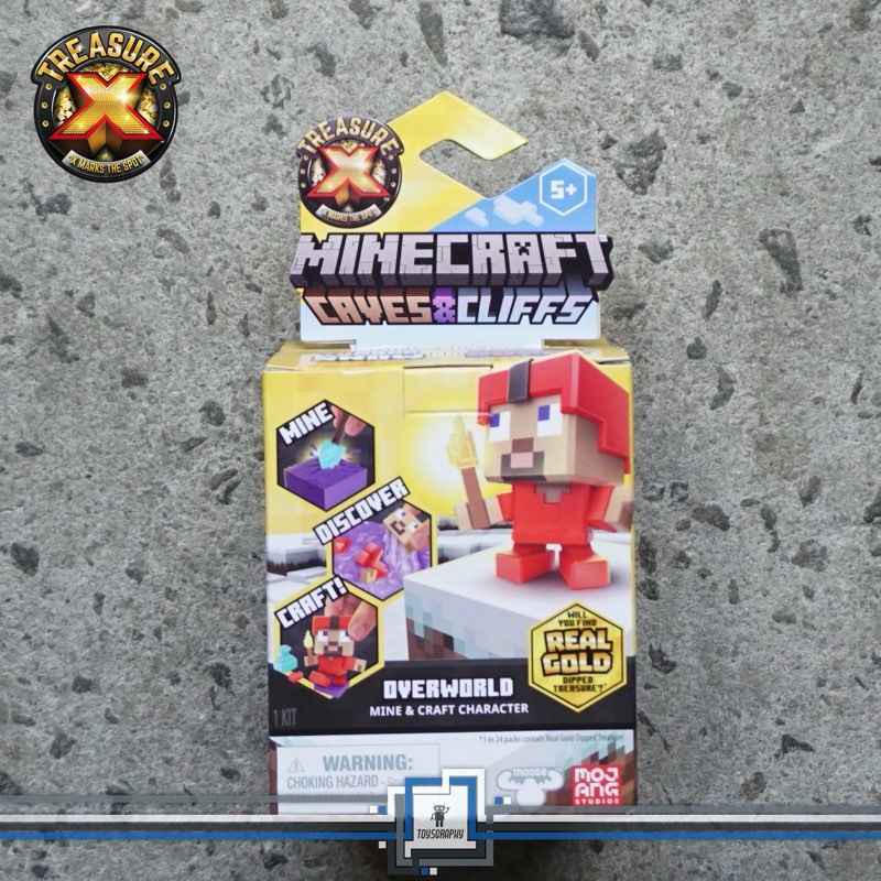 Jual Treasure X Minecraft Caves And Cliffs Overworld 10 Level Surprises ...