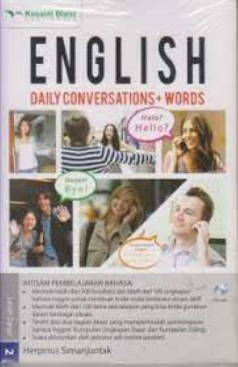 Jual Buku Daily Conversation & Words English ( + Cd Audio) Di Seller ...