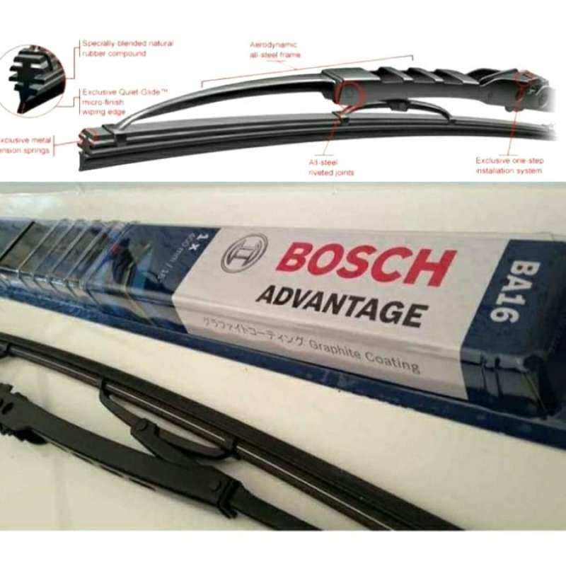Promo Wifer Bosch Original Kijang Kapsul Lgx / Wiper Karet Kaca Mobil 2pcs Diskon 49% Di Seller ...