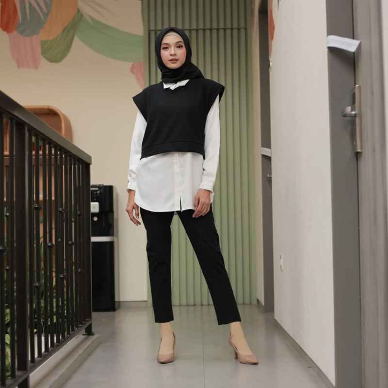 Jual Rompi Kekinian Rompi Wanita Rompi Korea Luaran Muslim - Siselyo ...
