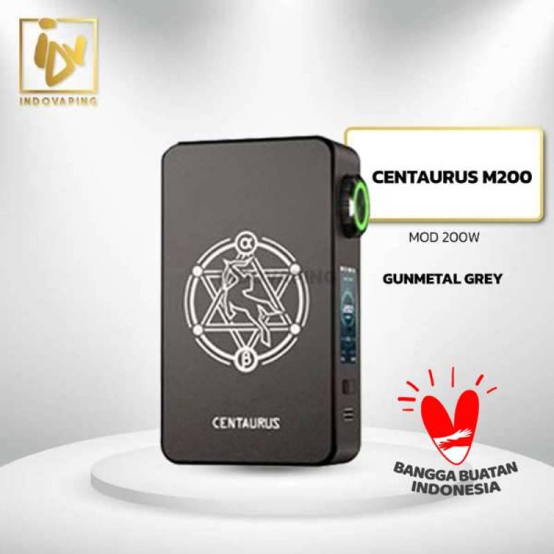 Jual Mod Vapor Vape - Centaurus M200 Mod Reg Edition Gunmetal Grey di ...