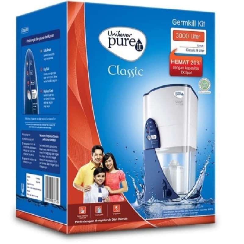 Jual Unilever Pureit Classic Germkill 3000l Gkk Classic 23l & 9l Di ...