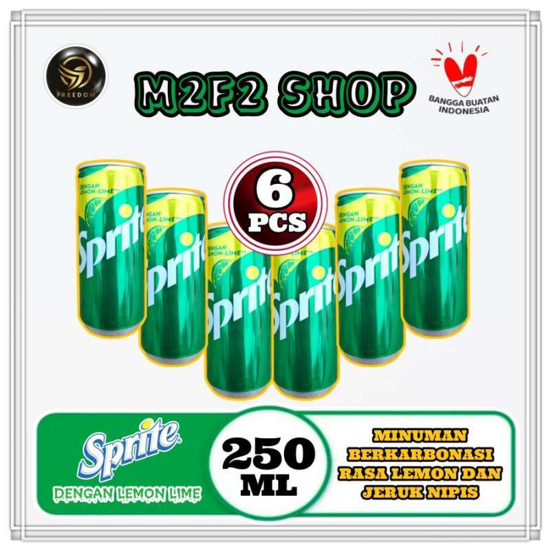 Promo Sprite Kaleng | Can - 250 ml (Kemasan 6 Pcs) Diskon 16% di Seller ...