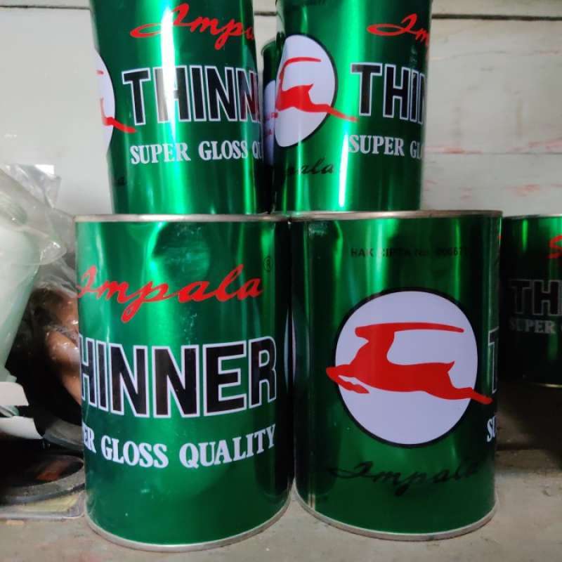 Promo Thinner / Tiner / pengencer cat minyak merk Impala 1liter/1kg ...