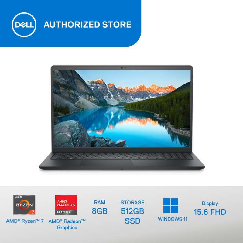 Promo Dell Inspiron 3515 [R7-3700U-8-512-UMA-W11-OHS-BLK] DELL OFFICIAL ...