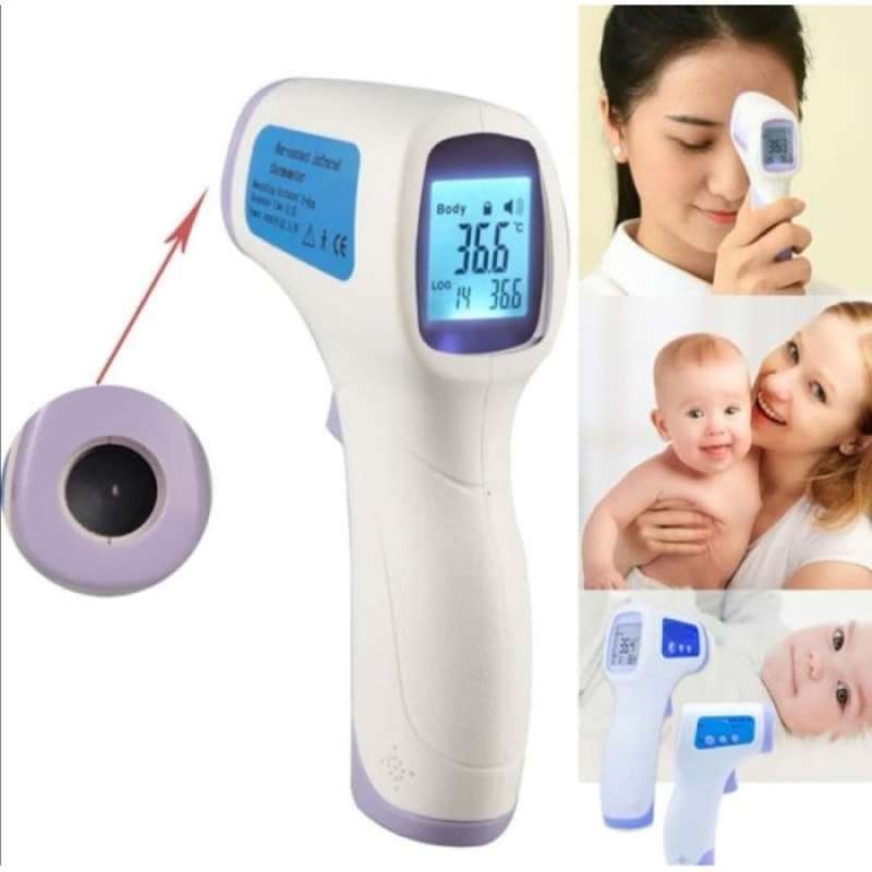 Jual Termometer Digital Infrared - Termometer Alat Ukur Suhu Badan Di ...