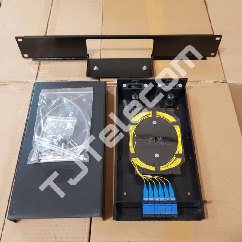 Jual otb rack 6 core SC lengkap / ODF universal 6 core SC UPC di Seller ...