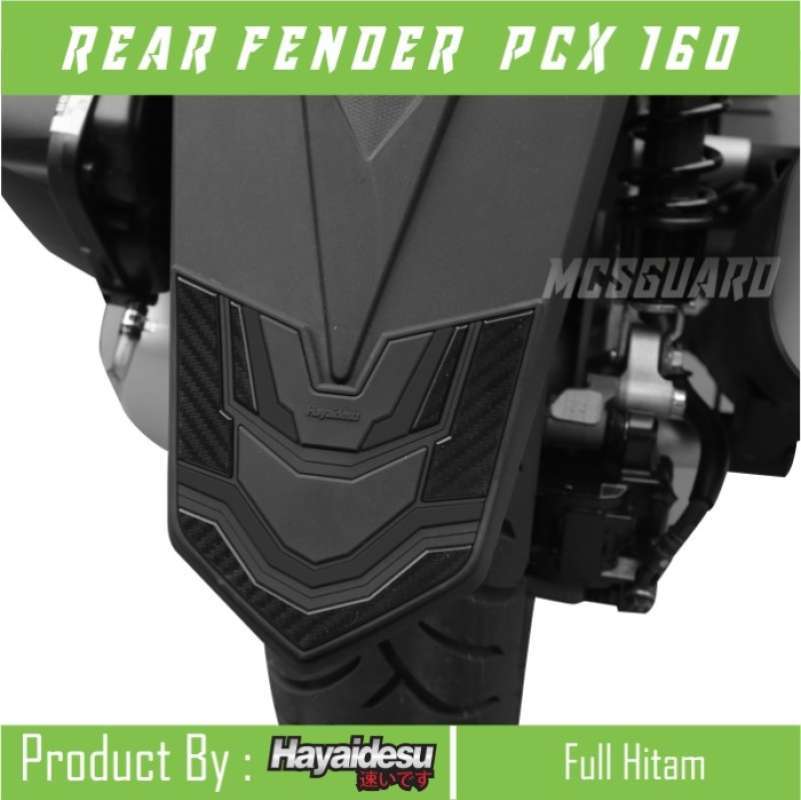 Jual Rear Fender Cover Pcx 160/Hayaidesu/Rubber Karet/Aksesoris Honda ... Jual Rear Fender Cover Pcx 160/Hayaidesu/Rubber Karet/Aksesoris Honda ...