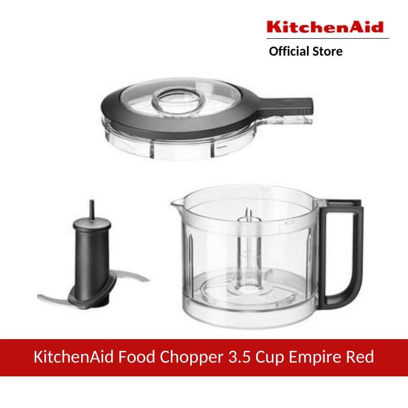 Promo Kitchenaid Food Chopper 3.5 Cups Empire Red | 5kfc3516eer Diskon ...