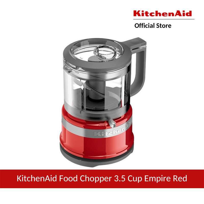 Promo Kitchenaid Food Chopper 3.5 Cups Empire Red | 5kfc3516eer Diskon ...