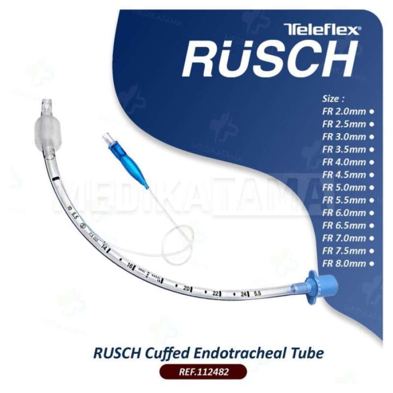 Promo Rusch Endotracheal Tube RUSCH ETT RUSCH Cuffed REF 112482 Diskon ...