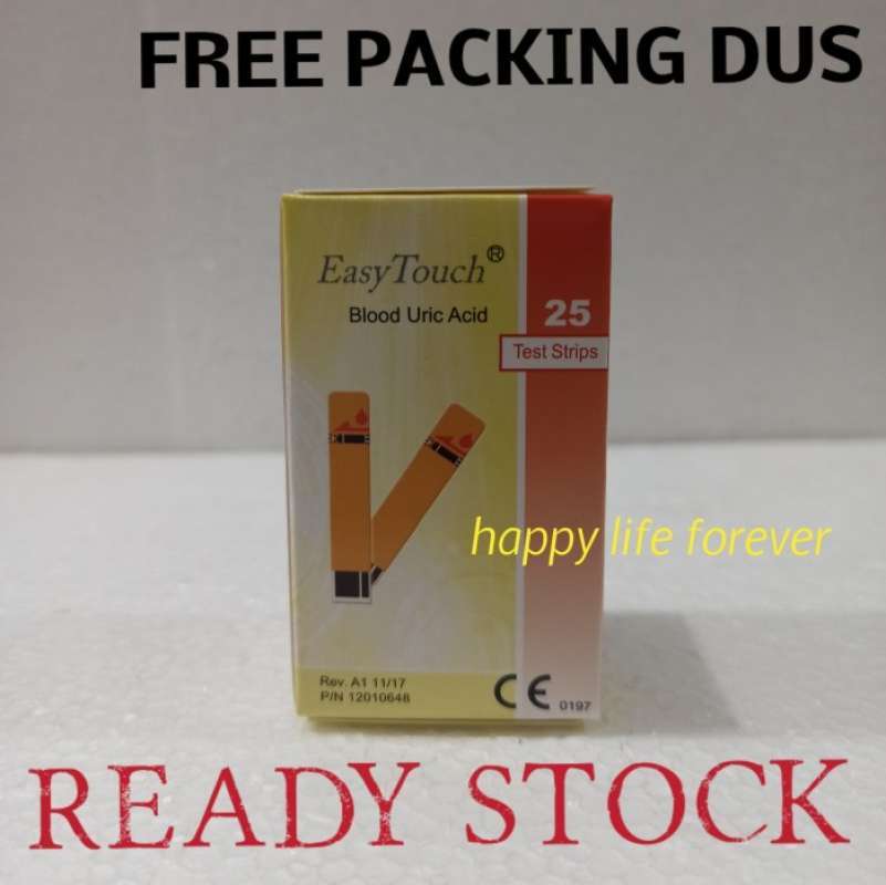 Jual Easytouch Blood Uric Acid - Strip Easy Touch Asam Urat / Uric Acid ...