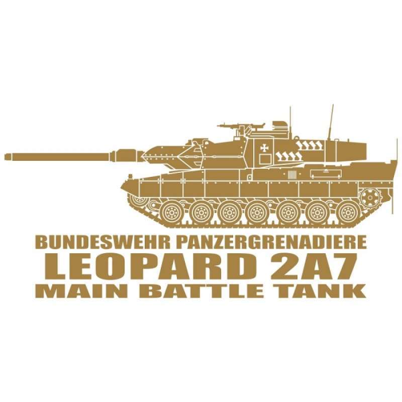 Jual Leopard 2A7 (Main Battle Tank) Cutting Sticker di Seller KING ...