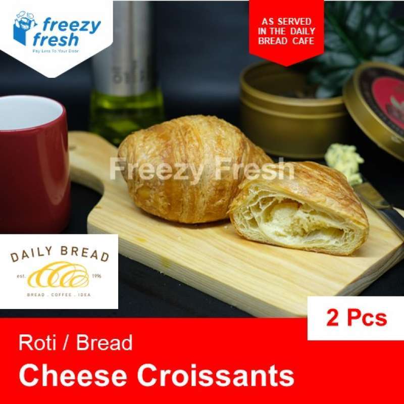 Jual FREEZY FRESH Roti Cheese Croissants by Daily Bread di Seller ...