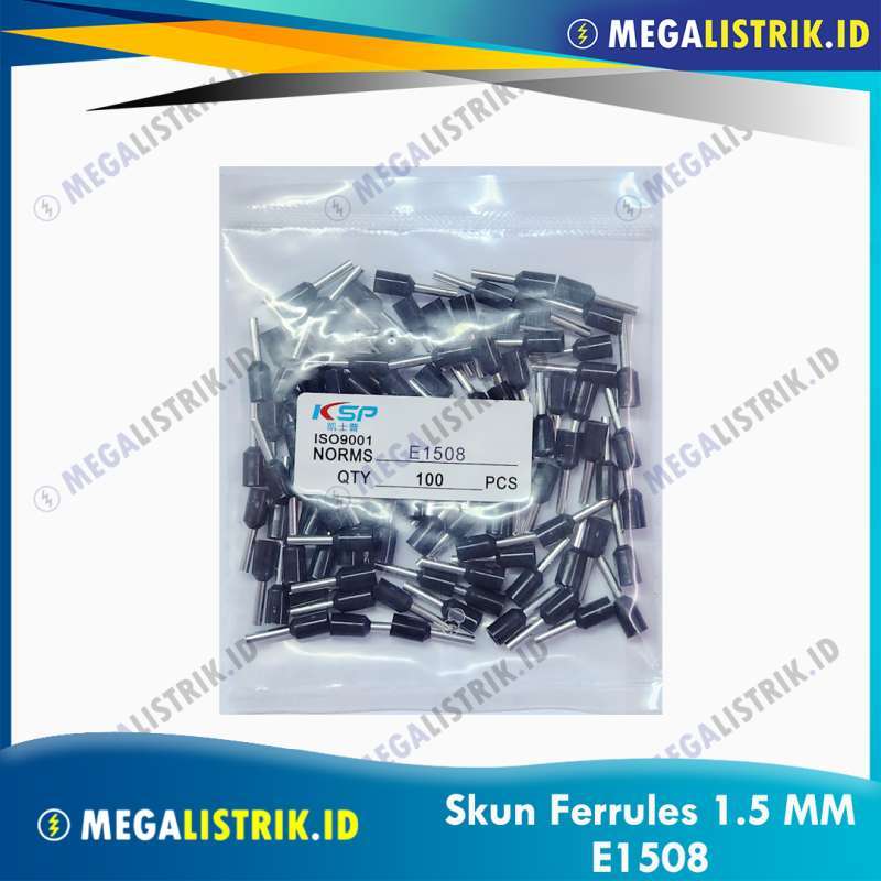 Promo Ksp Skun Ferrules 1.5 Mm / Skun Kabel Ferules 1.5mm / Insulated ...
