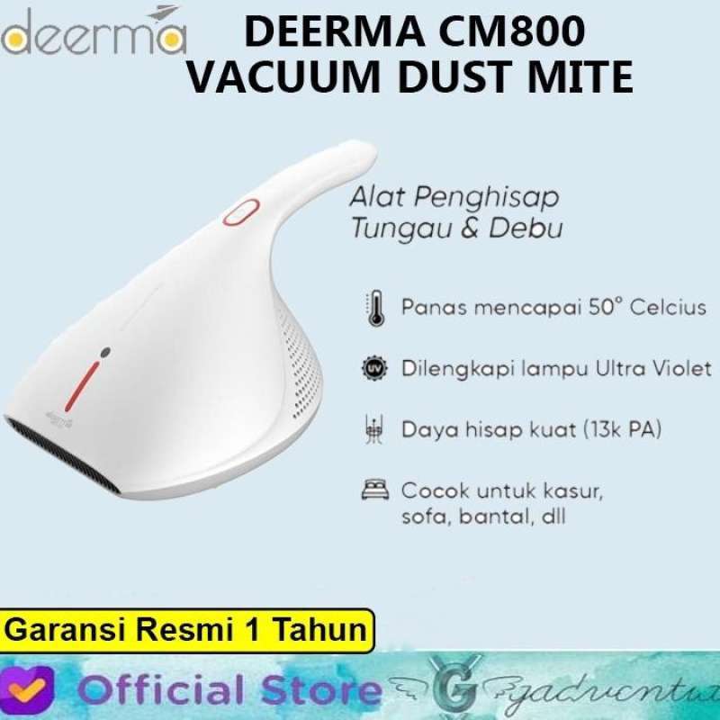 Jual Deerma Cm800 Cm818 Ex919 UV Dust Mite Vacuum Debu Tungau Kasur Ranjang di Seller Gadventia ...