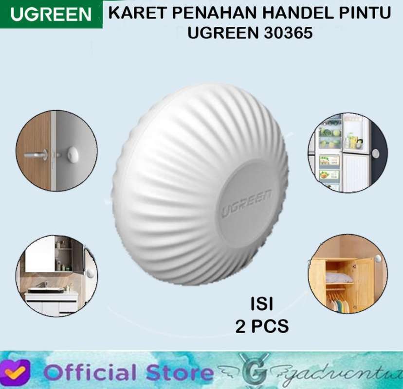 Jual UGREEN Karet Penahan Busa Pengaman Gagang Handle Pintu Door Stop ...