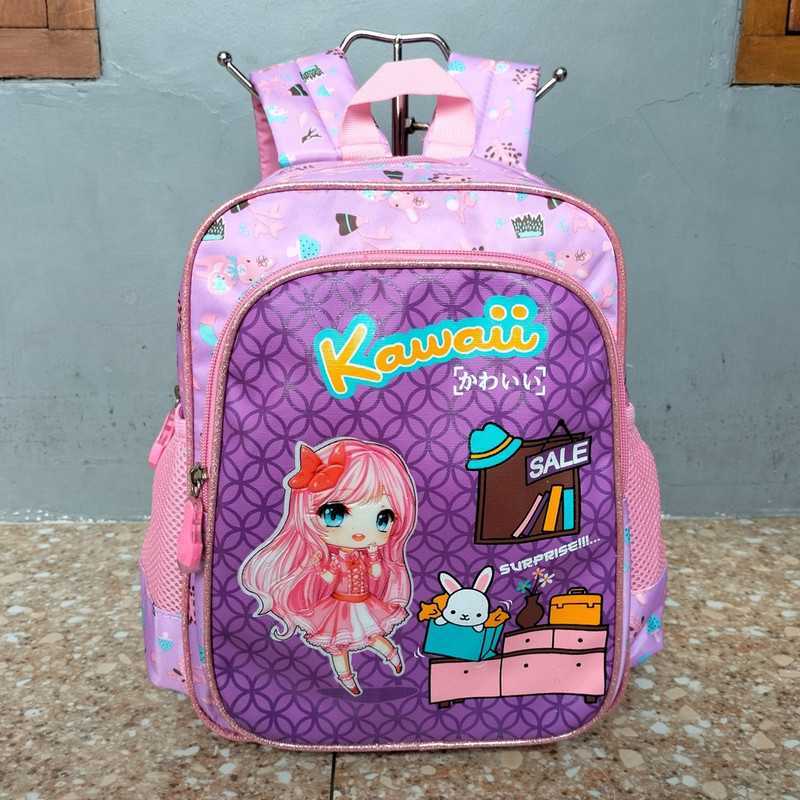 Jual Tas Ransel Backpack Sekolah Anak Perempuan TK PAUD Kawaii di Seller GLISTENSYNA - Padamulya ...