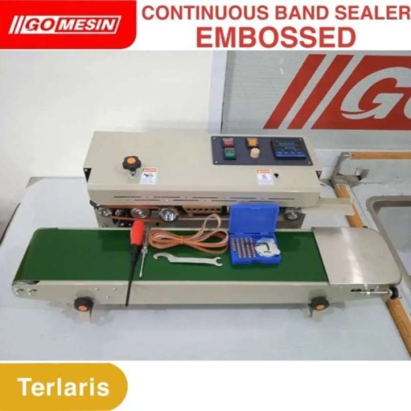Promo Mesin Segel Kemasan Continuous Band Sealer Fr 900 Sealer Otomatis ...