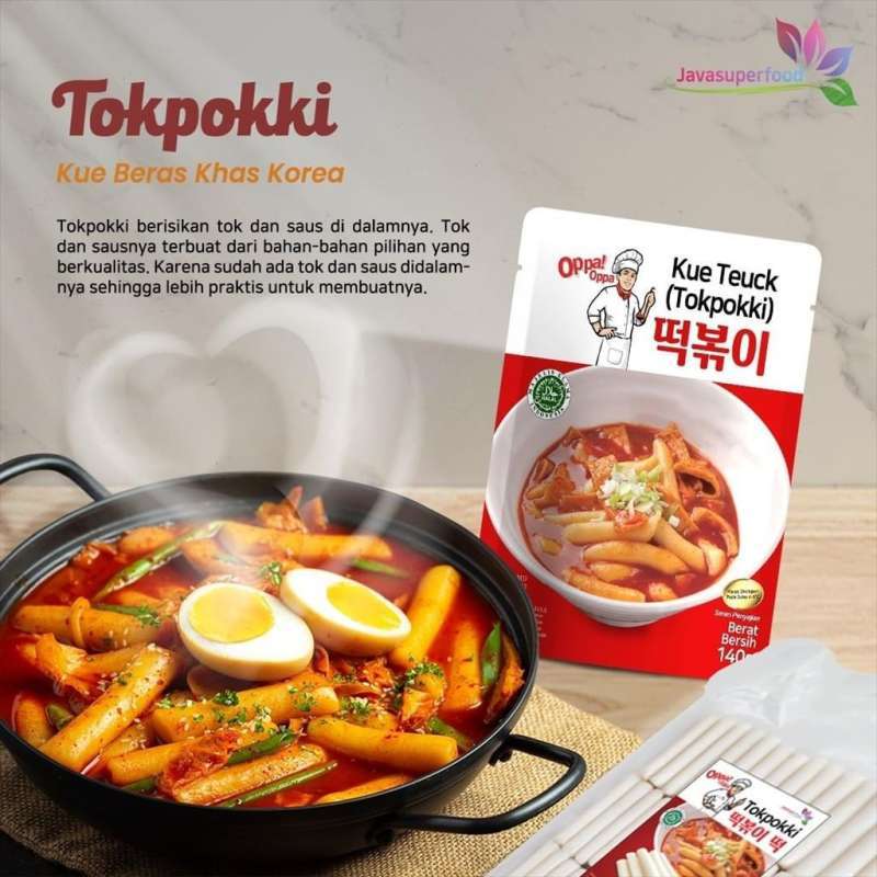 Jual Tokpokki Dan Saus Tteokbokki Tokpoki Topoki 140g ( Makanan Korea ...