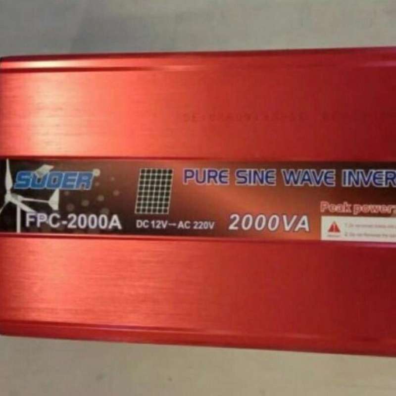Jual Suoer Pure Sine Wave Inverter Sinus Murni 2000 Watt 12 Volt Fpc 2000 Di Seller Davidstore21 ...