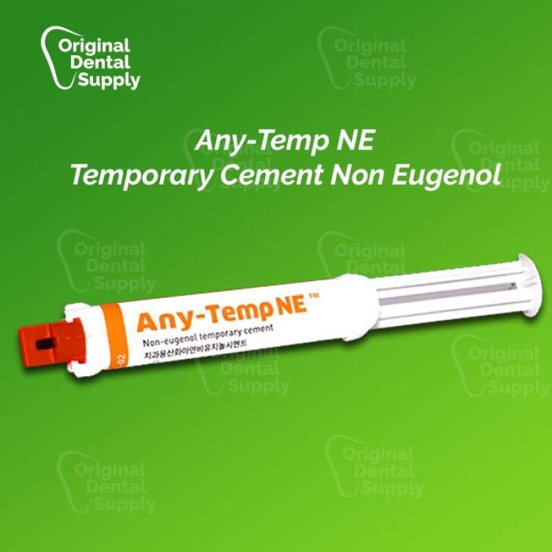 Promo Any-temp Temporary Cement For Crown & Bridge Non Eugenol Temp ...