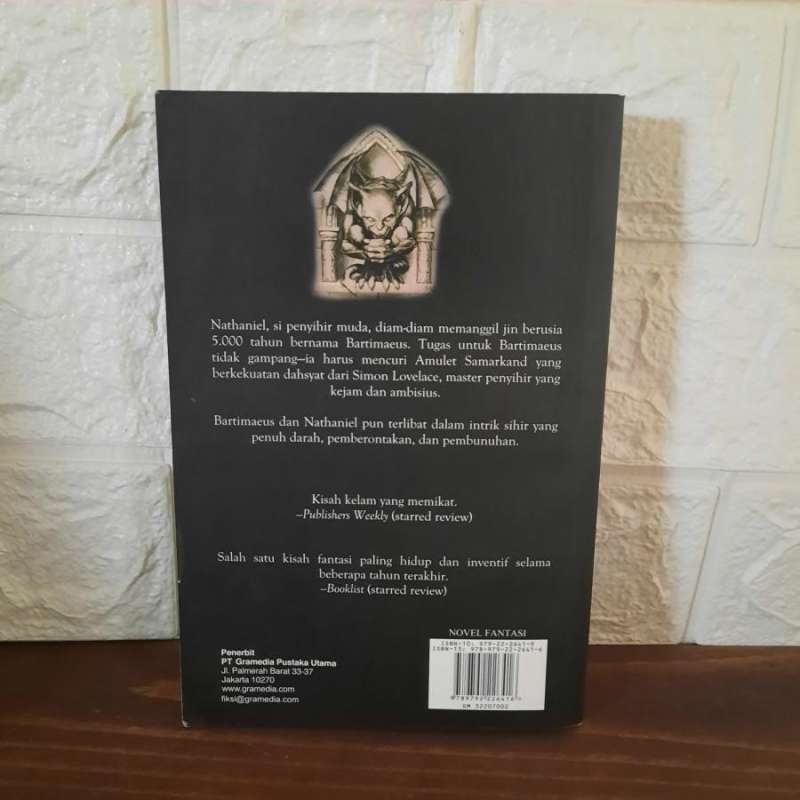 Jual The Bartimaeus Trilogy 1# : The Amulet Samarkand By Jonathan ...