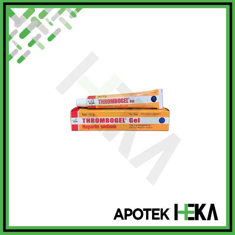 Jual Thrombogel Gel 10 gr Mengatasi Memar di Seller Apotek Heka ...
